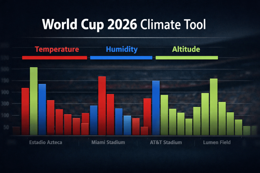 World Cup 2026 Climate Conditions: Temperature, Altitude and Humidity ...